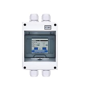 Solar PV Battery Combiner Box DC Disconnect Isolatior Switch Circuit ...