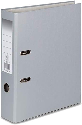 OFFICE CENTRE 10 x Grey A4 75mm Strong Premium Business Lever Arch ...