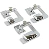 Amazon.com: Madam Sew Wide Rolled Hem Presser Foot Set — 3 Pieces 1/2 ...