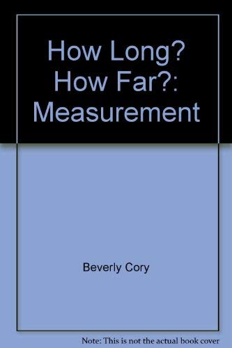 How Long? How Far?: Measurement (Investigations in Number, Data, and ...