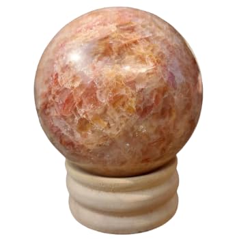 Blessing Crystal Yellow Danburite Crystal Quartz Stone with Natural Red ...