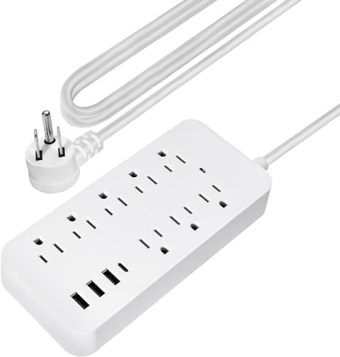 MBVBN Multicontacto USB con 8 Salidas Y 3 Puertos USB Y 1 Tipoc ...