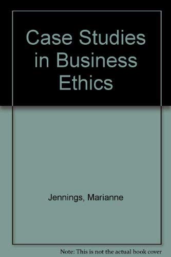 Amazon | Case Studies in Business Ethics | Jennings, Marianne | Ethics