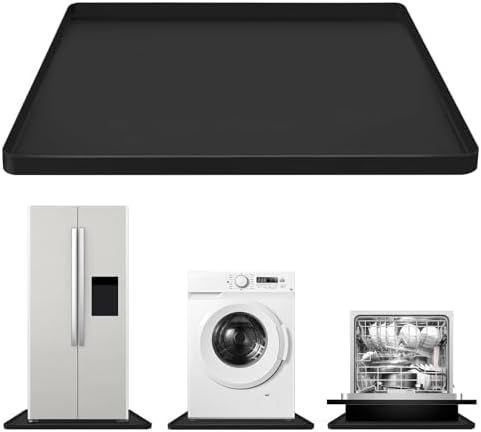 Amazon.com: Washing Machine Mat Silicone for Small Compact Washer and ...