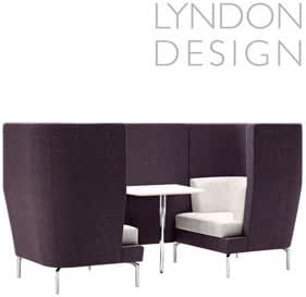 Lyndon Design Entente Single Seat Booth : Amazon.co.uk: Stationery ...