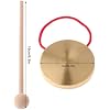Renywosi Gong,Copper Gong for Kids - 4 Inches/10 Cm Gong Percussion ...
