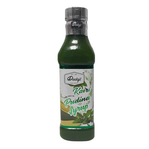 Dadaji Kairi Pudina Syrup - Raw Mango Green Mint Sharbat - Refreshing ...