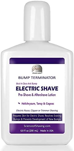 Amazon.com: BREEJ Bump Terminator Pre Electric Shave and Anti Bump ...