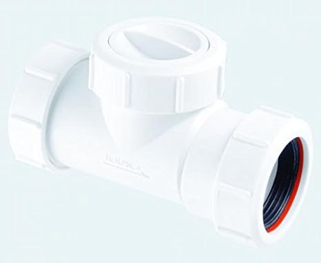 McAlpine T28M-NRV Multifit in-Line Non-Return Valve, White : Amazon.co ...