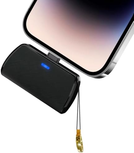 Amazon.com: (2-Pack) Keychain Portable Charger for iPhone, Airpods ...