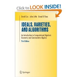 Ideals Varieties and Algorithms 3rd edition byA. Cox: A. Cox &Little: Amazon.com: Books