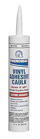 Dap 00005 12 Pack White Phenoseal Does It All Vinyl Adhesive Caulk 10 ...