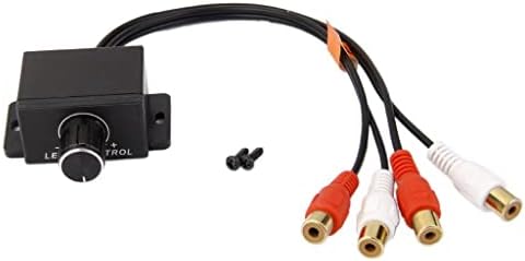 MYADDICTION Universal Car/Home Amplifier Bass RCA Gain Level Volume ...