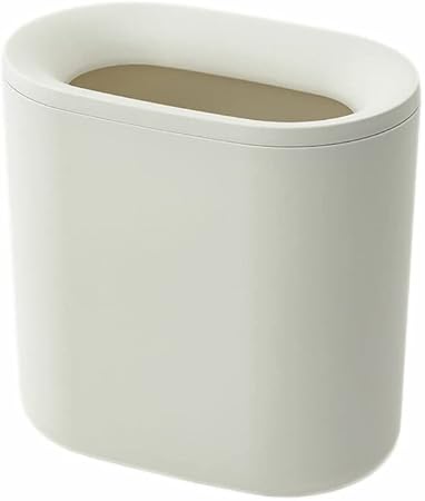 Amazon｜[ケユカ] KEYUCA pist ダストボックス (9L オーバル) スリム ゴミ箱 (省スペース フタ付き) 中身が見えづらい｜フタなしゴミ箱 オンライン通販