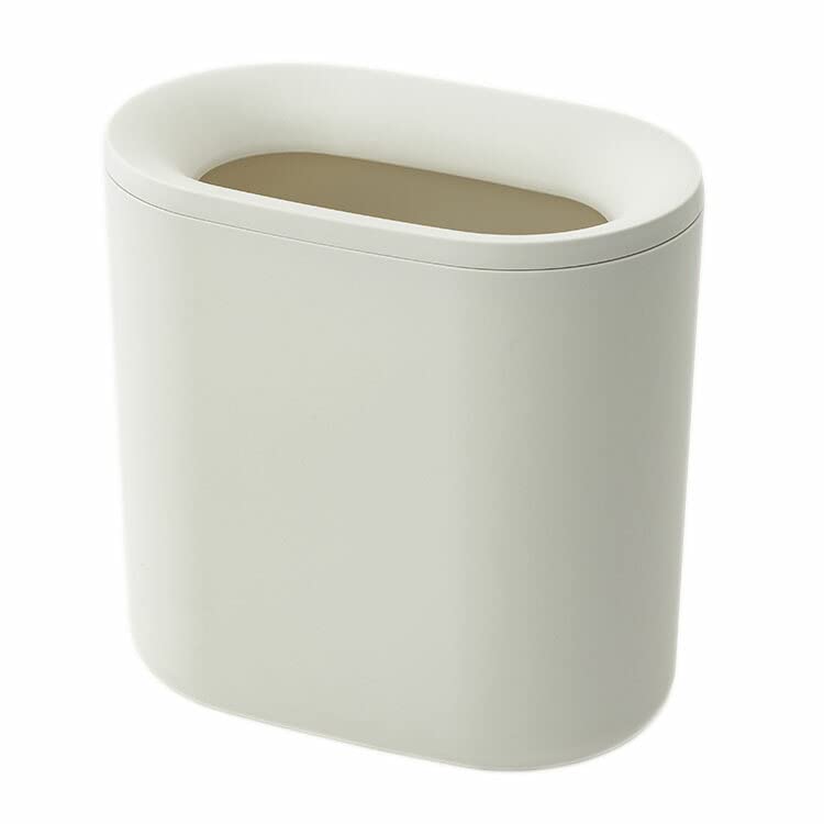 Amazon｜[ケユカ] KEYUCA pist ダストボックス (9L オーバル) スリム ゴミ箱 (省スペース フタ付き) 中身が見えづらい｜フタなしゴミ箱 オンライン通販