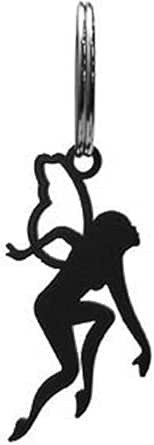 Amazon.com: Village Wrought Iron Fairy Keychain Key Ring : Clothing ...