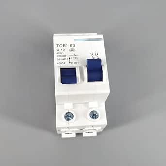 Amazon.co.jp: 1P 40A MTS Manual Transfer Switch Circuit Breaker MCB ...