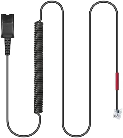 Plantronics Compatible U10P Standard Connection Lead BL-01: Amazon.co ...