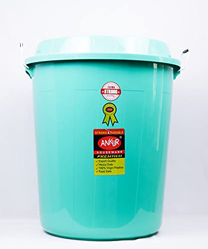 ANKUR Multipurpose Unbreakable Plastic Storage Bucket, 100 LTR (Green ...