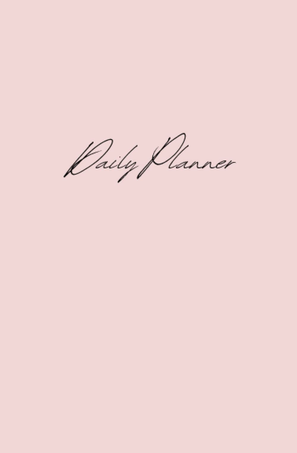 Pink Daily Planner – Schedule, To Do List, Notes – BigaMart