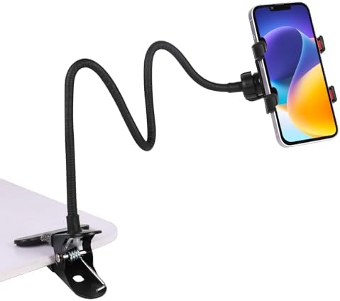 Amazon.com: Ltheifaa Cell Phone Holder Gooseneck Mount, Universal Lazy ...