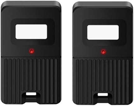 Kingdder 3 Pcs Garage Door Remote 8 Dip Switch Compatible with Linear ...