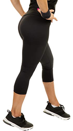 CompressionZ Compression Capri Leggings for Women - Yoga Capris ...