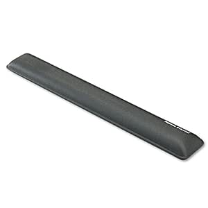 Fellowes Gel Wrist Rest with Microban Product Protection, Graphite ...
