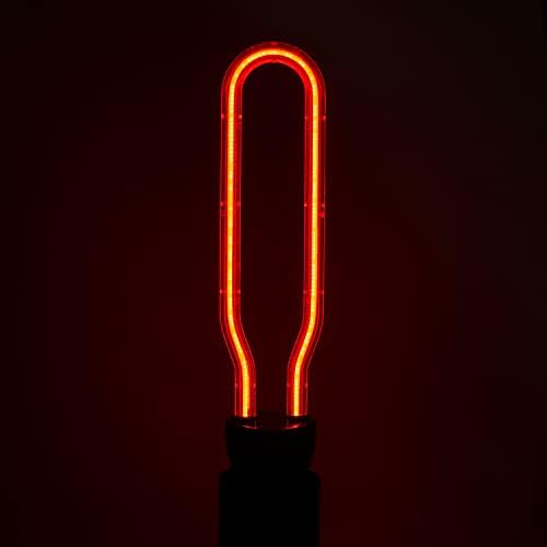 Buy Lexton Neon Led Bulb with Holder |Cylindrical Neon Bulb | Red | E27 ...