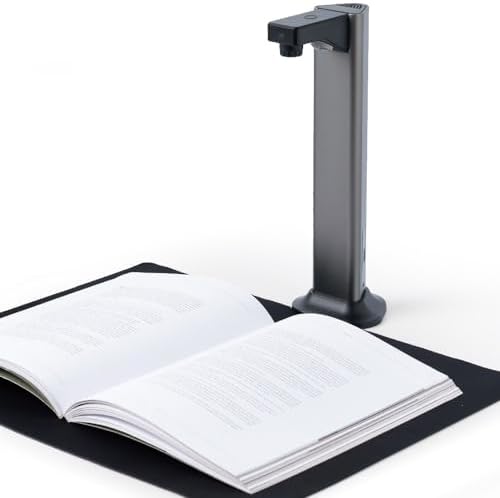 Amazon.com: Kitnery Document Scanner Camera: 13MP Book Scanner Auto ...