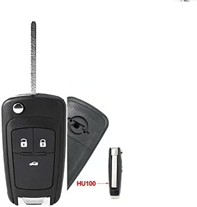 Kelay 2 Buttons Car Key Fob Case Remote Control Replacements Compatible ...