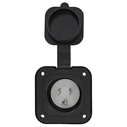 Snapklik.com : Power Inlet Port Plug 125v 2-Pole 3-Wire AC Cord Port ...