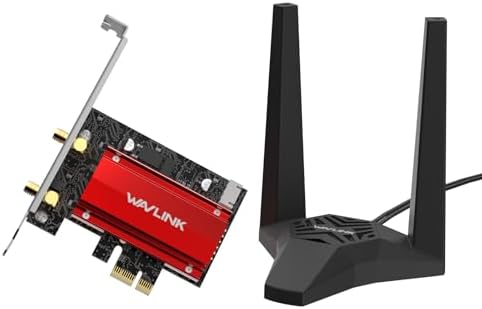Amazon.com: ASUS PCE-BE92BT WiFi 7 PCI-E Adapter with 2 External ...
