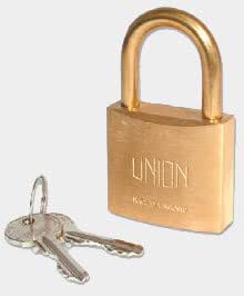 Union BRS Padlock 3102 40mm KA - Amazon.com