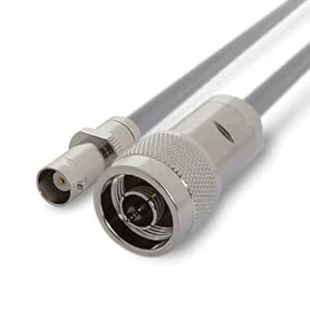 Amazon.co.jp: 同軸ケーブル 3D2V NP-BNCJ (BNCJ-NP) 60cm (インピーダンス:50Ω) 3D-2V加工製作品 ツリービレッジ : 家電＆カメラ