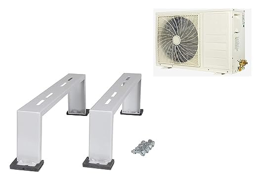 NXT Double Heavy Metal A.C Floor Stand Air Conditioner Outdoor Ac Stand ...