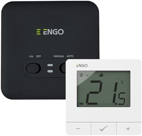 ENGO E20i Wireless Smart Thermostat 7 Day Programmable Wifi Smart Heating Controller Alexa ...