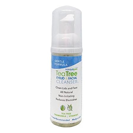 Amazon.com: Advanced Formula Tea Tree Eyelid and Facial Cleanser (50 ml ...