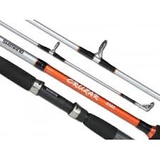 SHIMANO Cruzar 8 Foot Orange Spinning Fishing Rod : Amazon.in: Sports ...