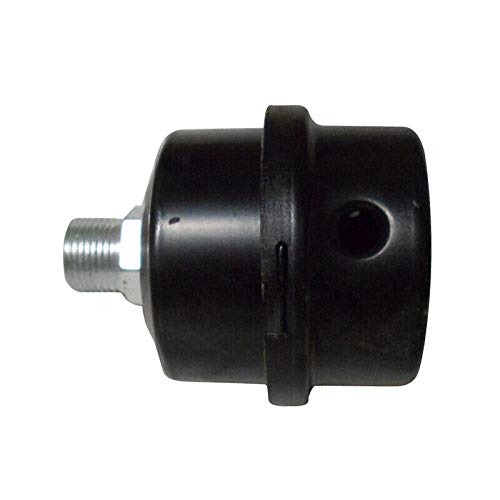WHIZZO 2X(3/8"PT Male Thread Metal Shell Air Compressor Silencer Filter ...