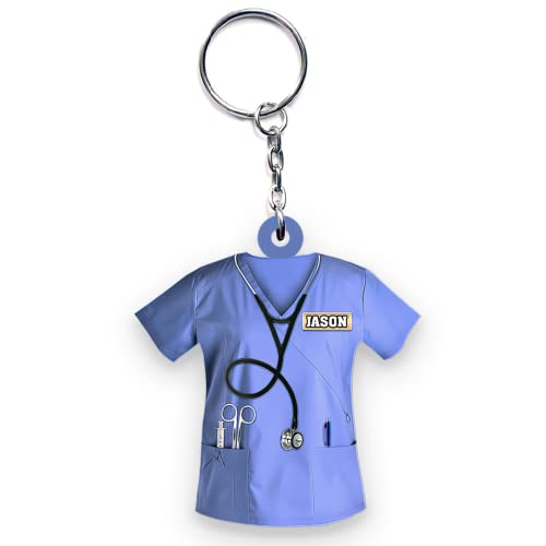 Personalized Nurse Keychain Gift For Nurse Acrylic -24 | atelier-yuwa ...