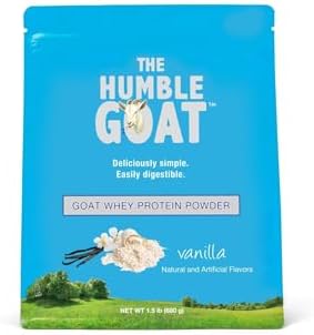 Amazon.com: Generic The Humble Goat Vanilla Goat Whey Protein Powder ...
