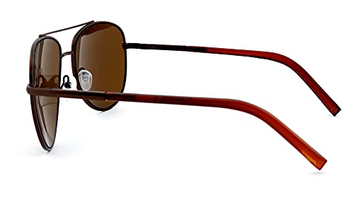 Buy M'Chashma Sunglass Retro Square Unisex (Brown) at Amazon.in