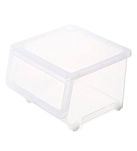 NOW & ZEN Plastic Storage Box (White, Large) : Amazon.in: Home & Kitchen