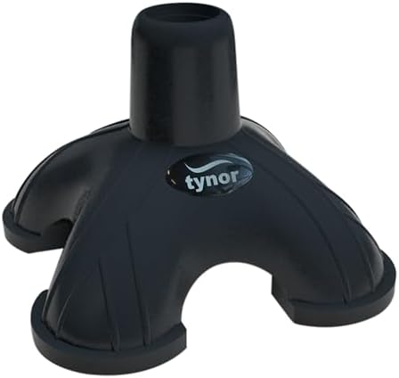 RMS Cane Tip - Self Standing Quad Base Replacement for Most Walking ...