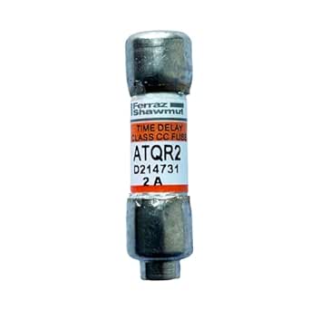 New OEM ATQR2 ATQR-2 ATQR-2A 600Vac Class CC Fuse, Pack of 10: Amazon ...