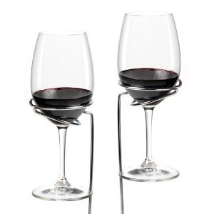 Picnic Stix Set - 2 Wine Glasses Holders : Amazon.in: Home & Kitchen