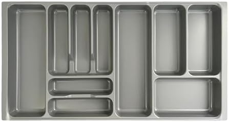 REHUK Plastic Cutlery Drawer Organiser Tray Insert for Kitchen Drawers ...