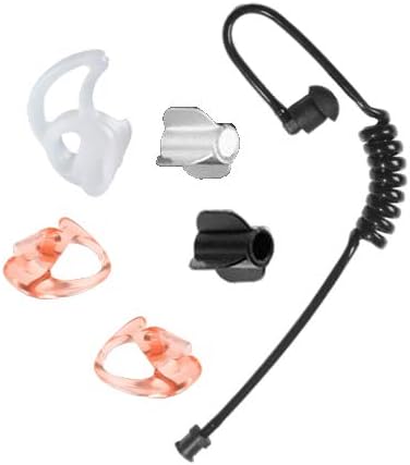 Amazon.com: Earphone Connection Two Way Radio Earpiece, Eartip Kit ...