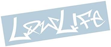 Amazon.com - EW Designs Lowlife Sticker Decal Vinyl Stance JDM Bumper ...